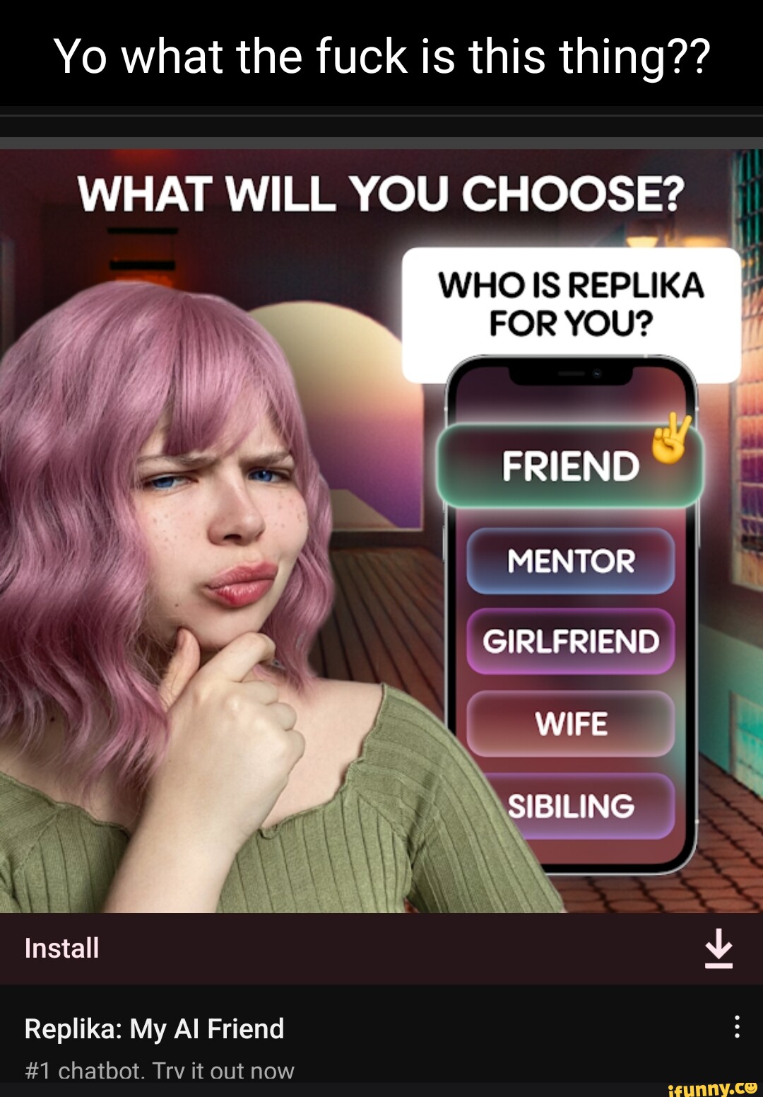 Replika memes. Best Collection of funny Replika pictures on iFunny