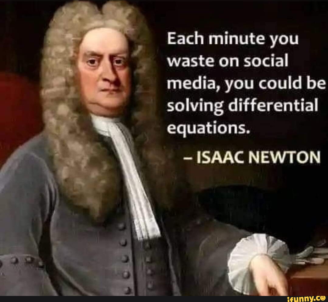 Each minute you waste on social media, you could be solving ...