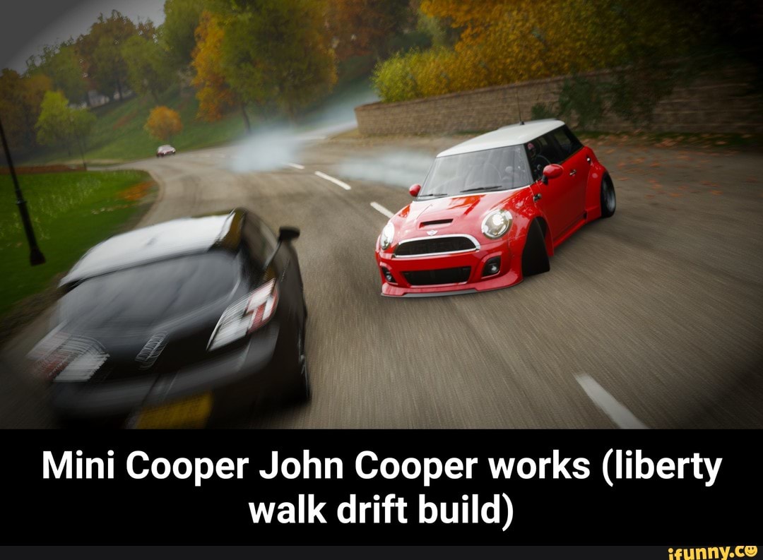 Mini Cooper John Cooper works (liberty walk drift build) - Mini Cooper ...