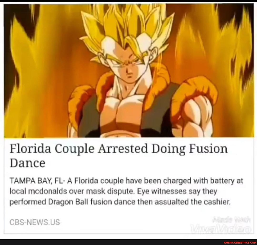 Florida Couple Arrested Doing Fusion Dance TAMPA BAY, FL- A Florida ...