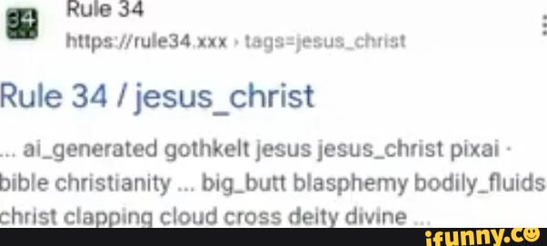 Rule 34 xxx- Rule 34 / jesus_christ a_generated gothkelt jesus jesus ...
