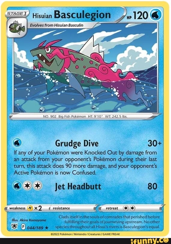 Grudge Dive 30+) If any of your Pokemon were Knocked Out by damage from ...