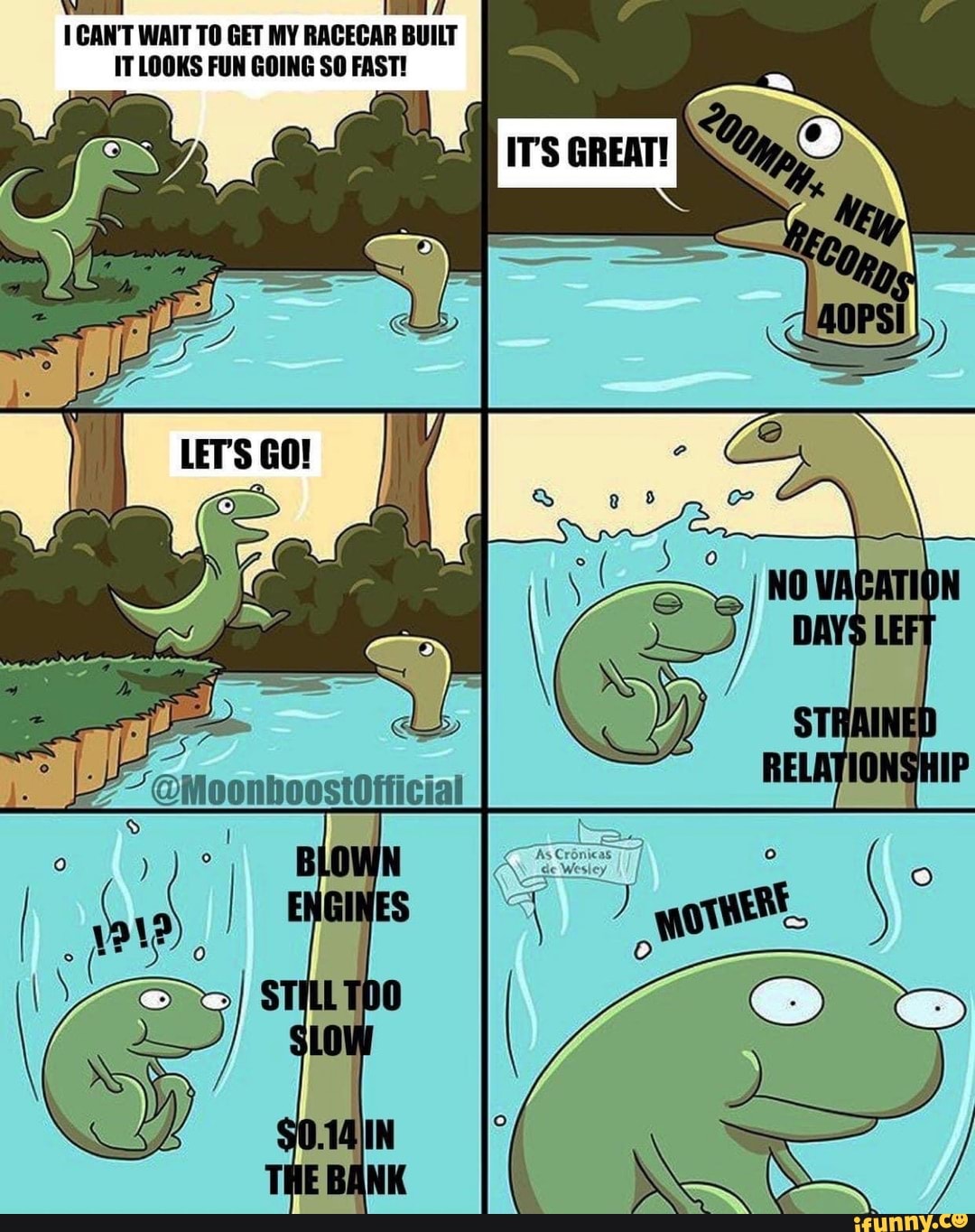 IT LOOKS FUN GOING SO FAST! - iFunny