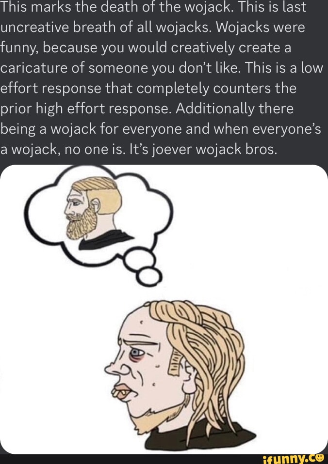 Wojacks memes. Best Collection of funny Wojacks pictures on iFunny