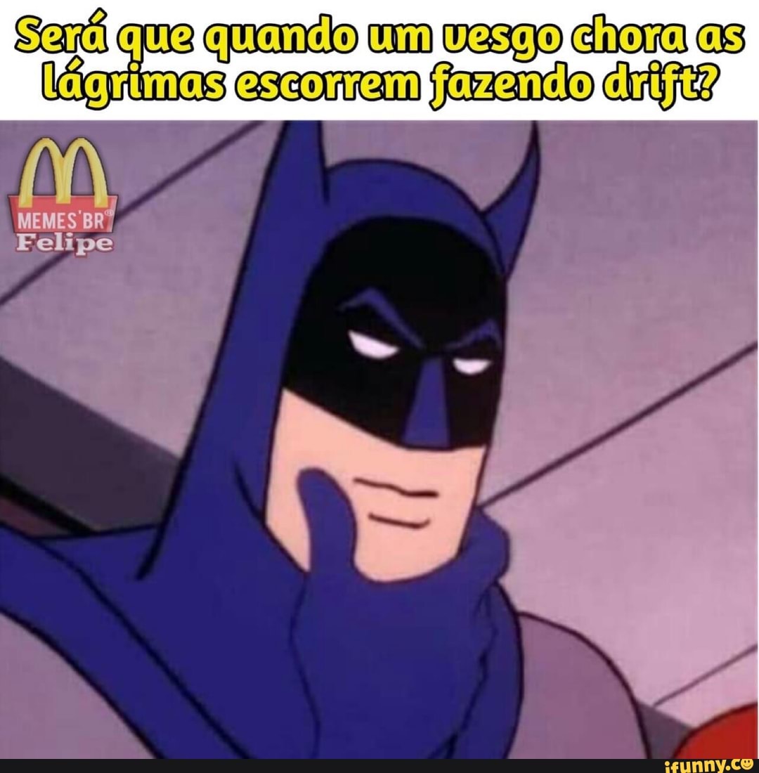 Será que quando um vesgo chora as lagrimas fazendoJdnift? - iFunny