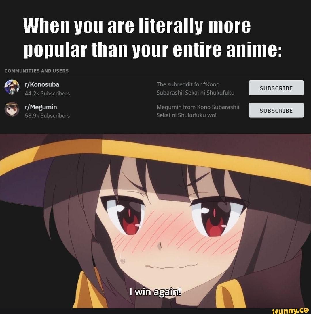 Megumin memes. Best Collection of funny Megumin pictures on iFunny