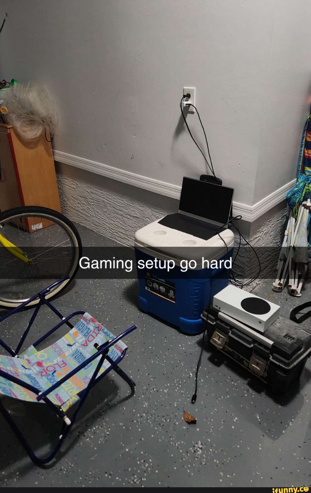 Gaming setup go hard - iFunny