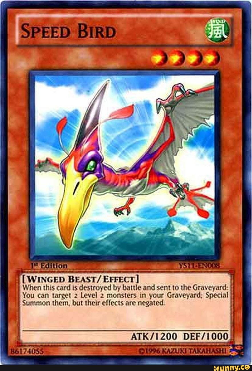 Fe Edition [WINGED BEAST/ EFFECT] When this card is destroyed by battle ...