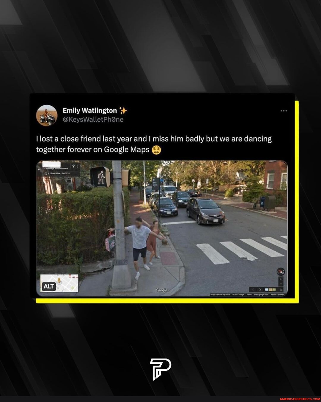 Swipe ️ Emily Watlington made a remarkable discovery on Google Maps. 📍 ...