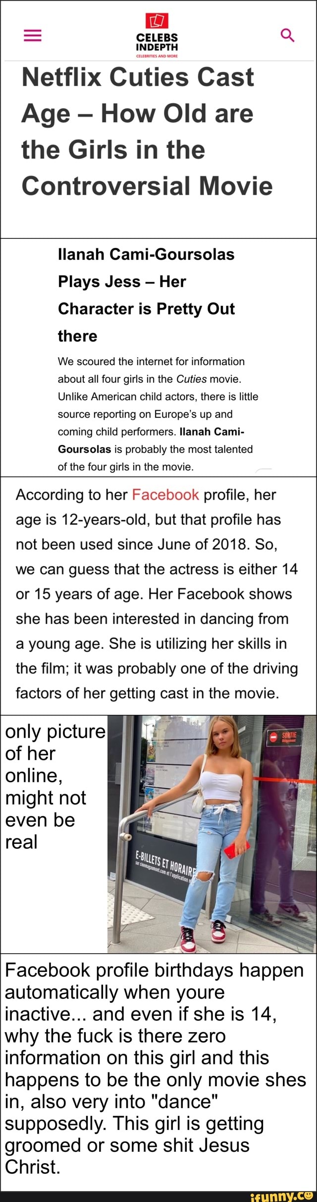 CELEBS Q Netflix Cuties Cast Age How Old are the Girls in the ...