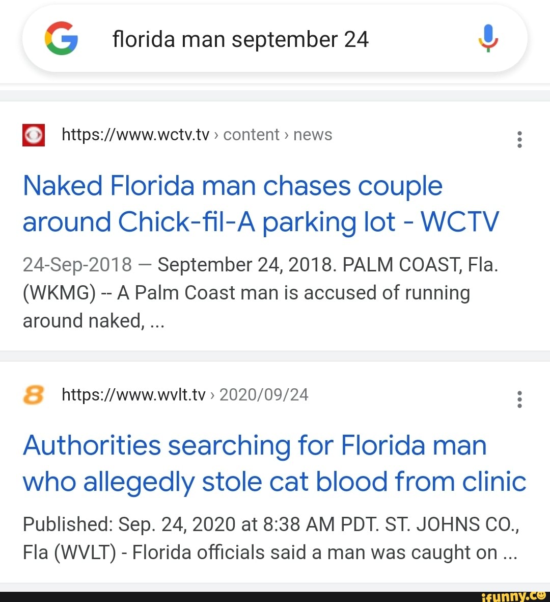 Florida man september 24 content " news Naked Florida man chases couple ...