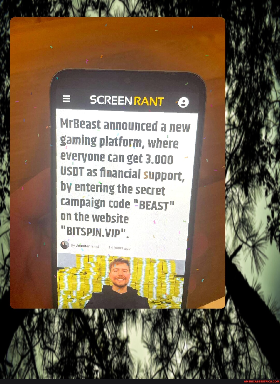 = SCREEN @ MrBeast announced a new gaming platform, where everyone can ...
