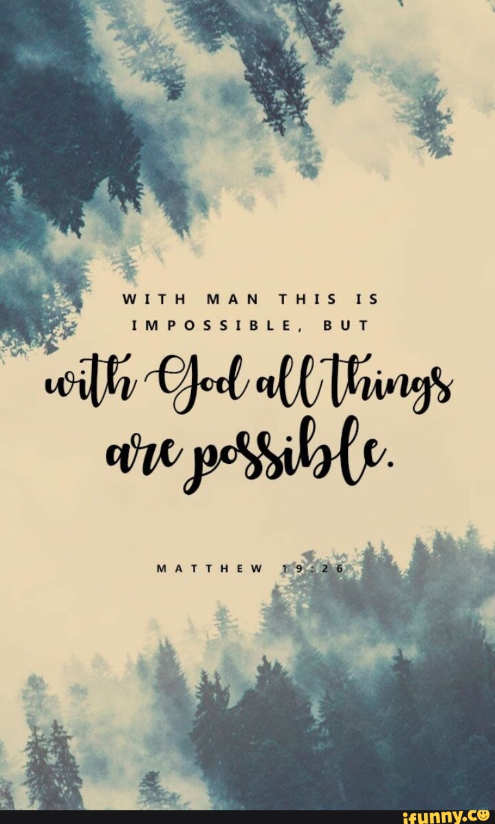 Matthew 19:26 Wallpaper