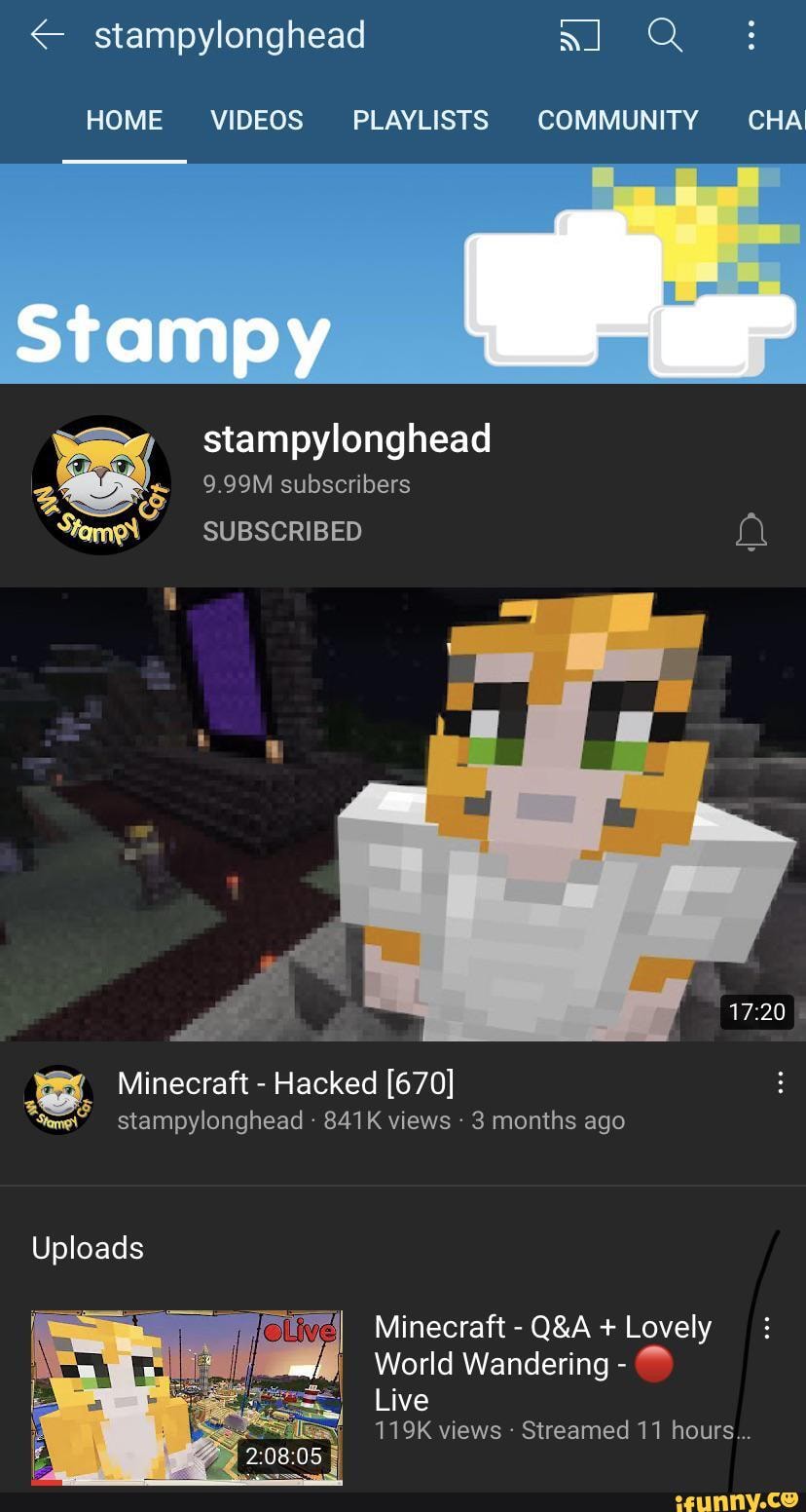 Stampylonghead