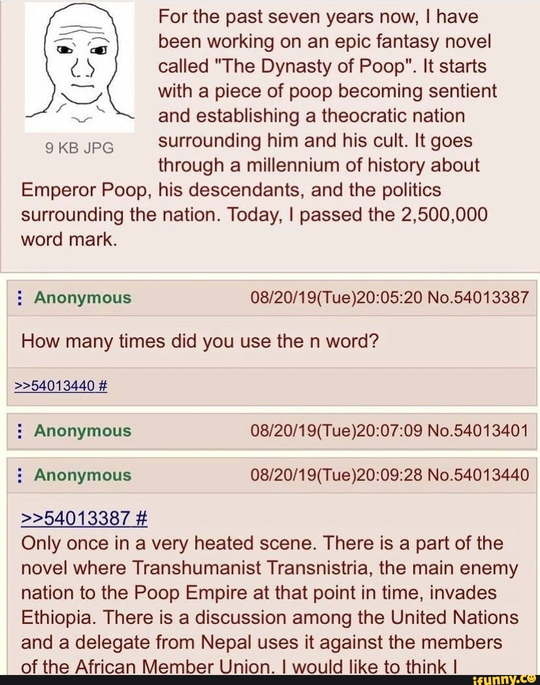 For the past seven years now, I have been working on an epic fantasy ...