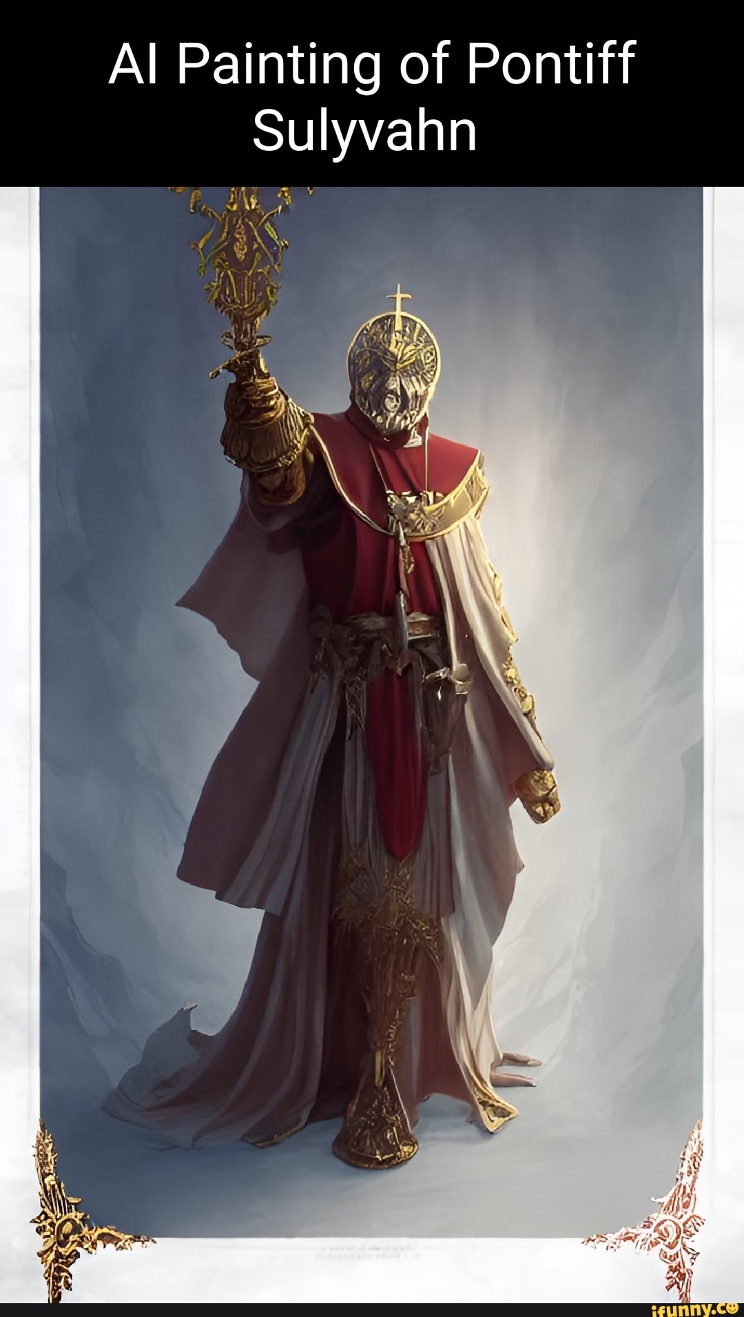 Al Painting of Pontiff Sulyvahn ANS - iFunny