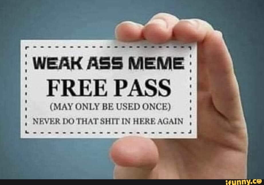 Freepass memes. Best Collection of funny Freepass pictures on iFunny
