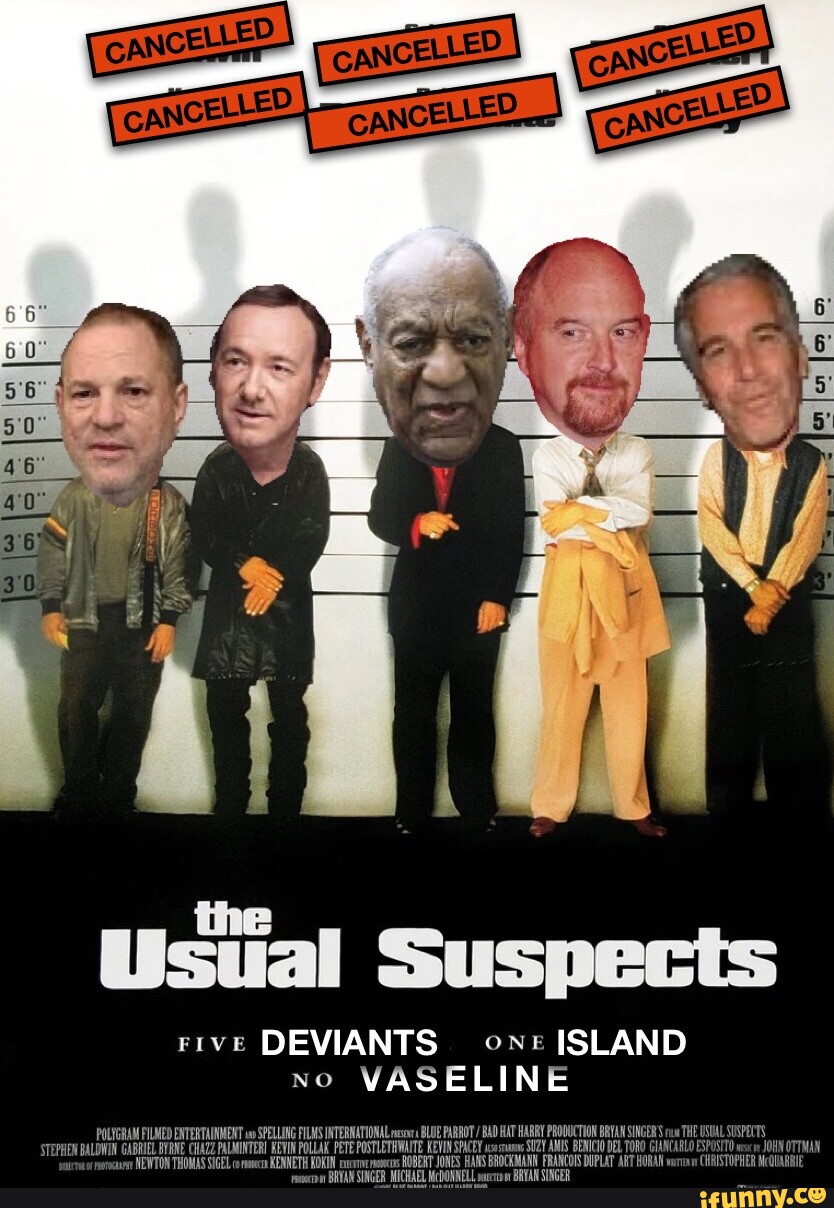 Usual Suspects FIVE DEVIANTS) owe ISLAND no VASELINE POLIGRAM FILMED ...