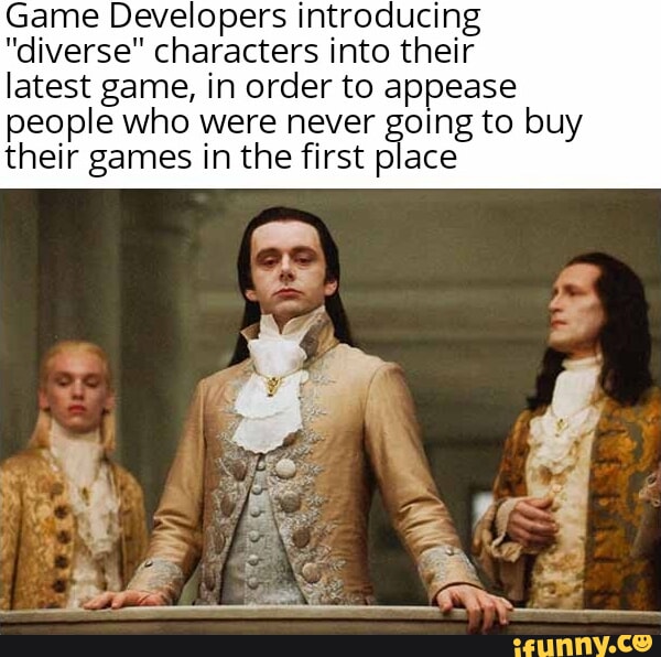 Game Developers introducing "diverse" characters into their latest game ...
