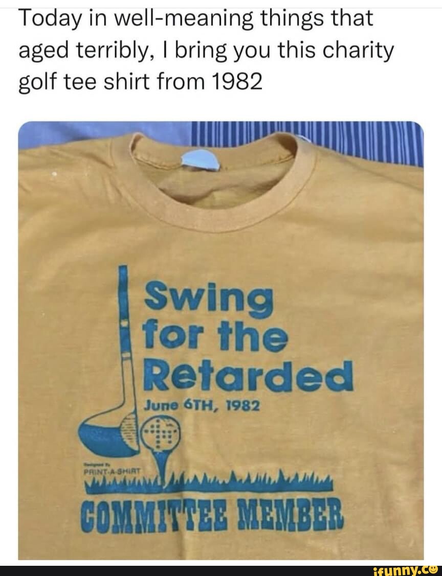 Today in well-meaning things that aged terribly, I bring you this ...