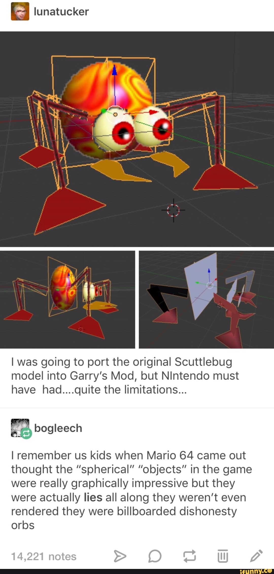 Lwas going to port the original Scuttlebug model into Garry’s Mod, but ...