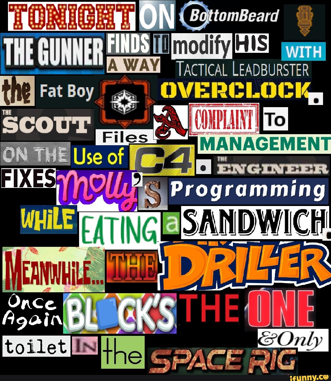 TOE ON THE GUNNER MDS the TACTICAL LEADBURSTER Fat Boy I OVERCLOCK, WITH fro iii fro Programming ...