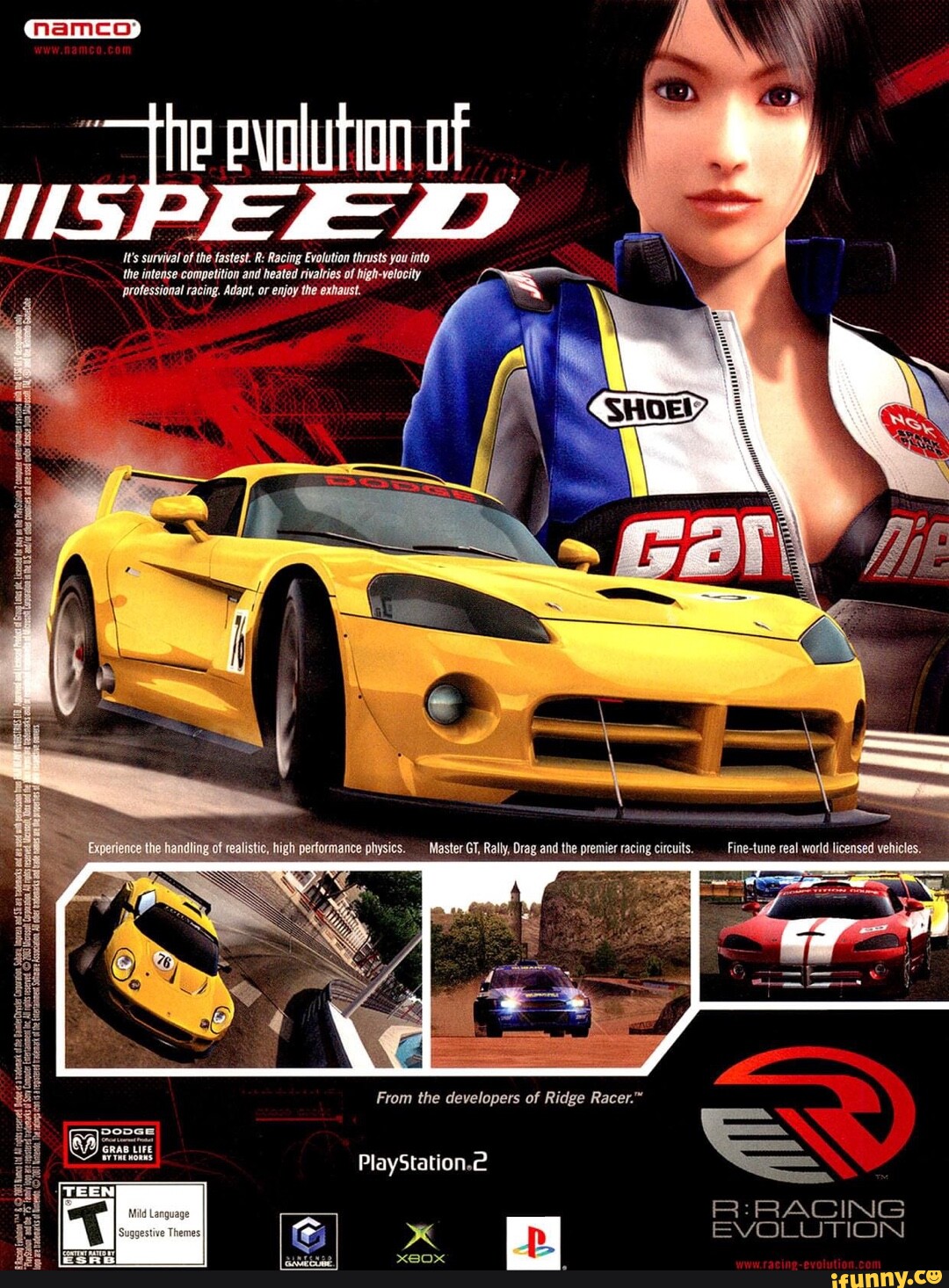GEnE "The evolution of PE It's survival of the fastest. R: Racing ...