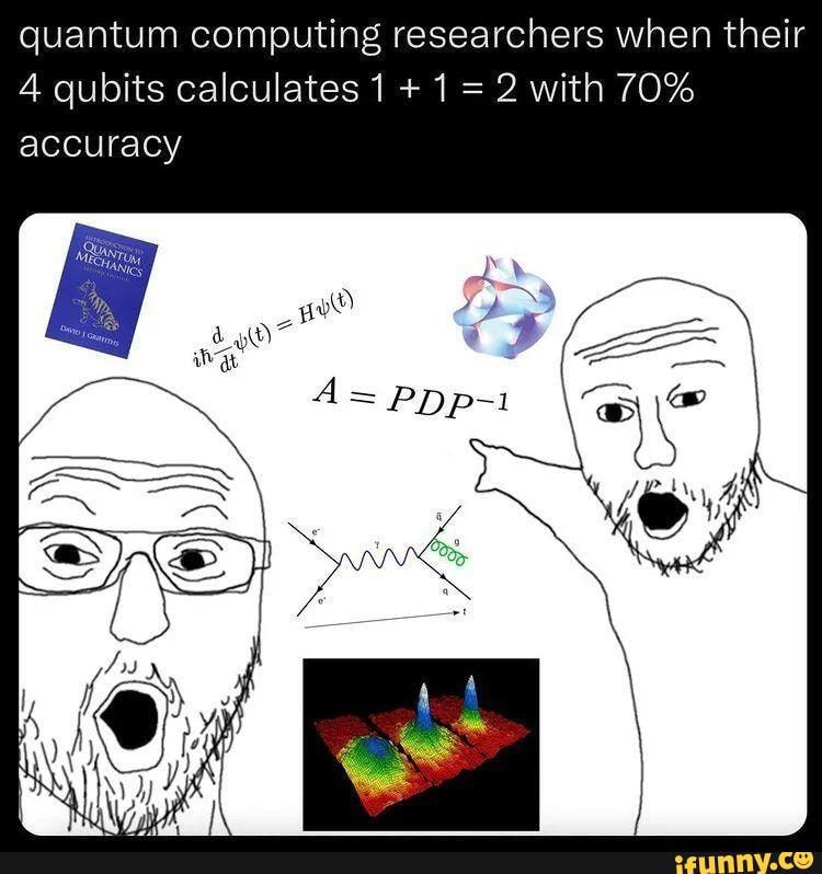 Qubits memes. Best Collection of funny Qubits pictures on iFunny