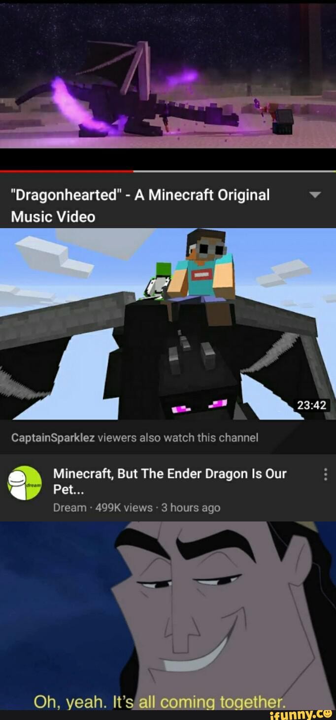 "Dragonhearted" - A Minecraft Original v Music Video CaptainSparklez ...