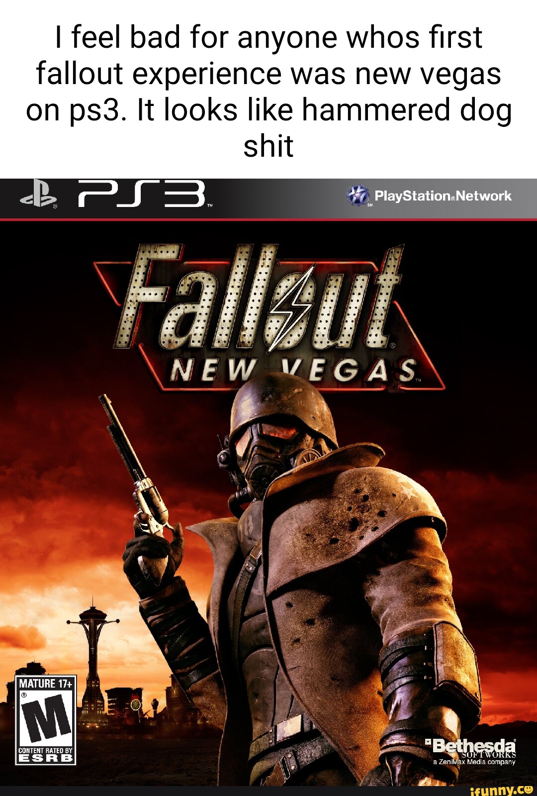 I feel bad for anyone whos first fallout experience was new vegas on ...