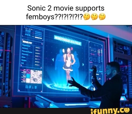 Sonic 2 movie supports femboys?? - iFunny