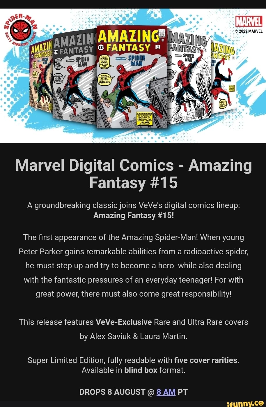 MARVEL 2022 MARVEL AMAZING? yAMAZIN FANTASY Marvel Digital Comics ...