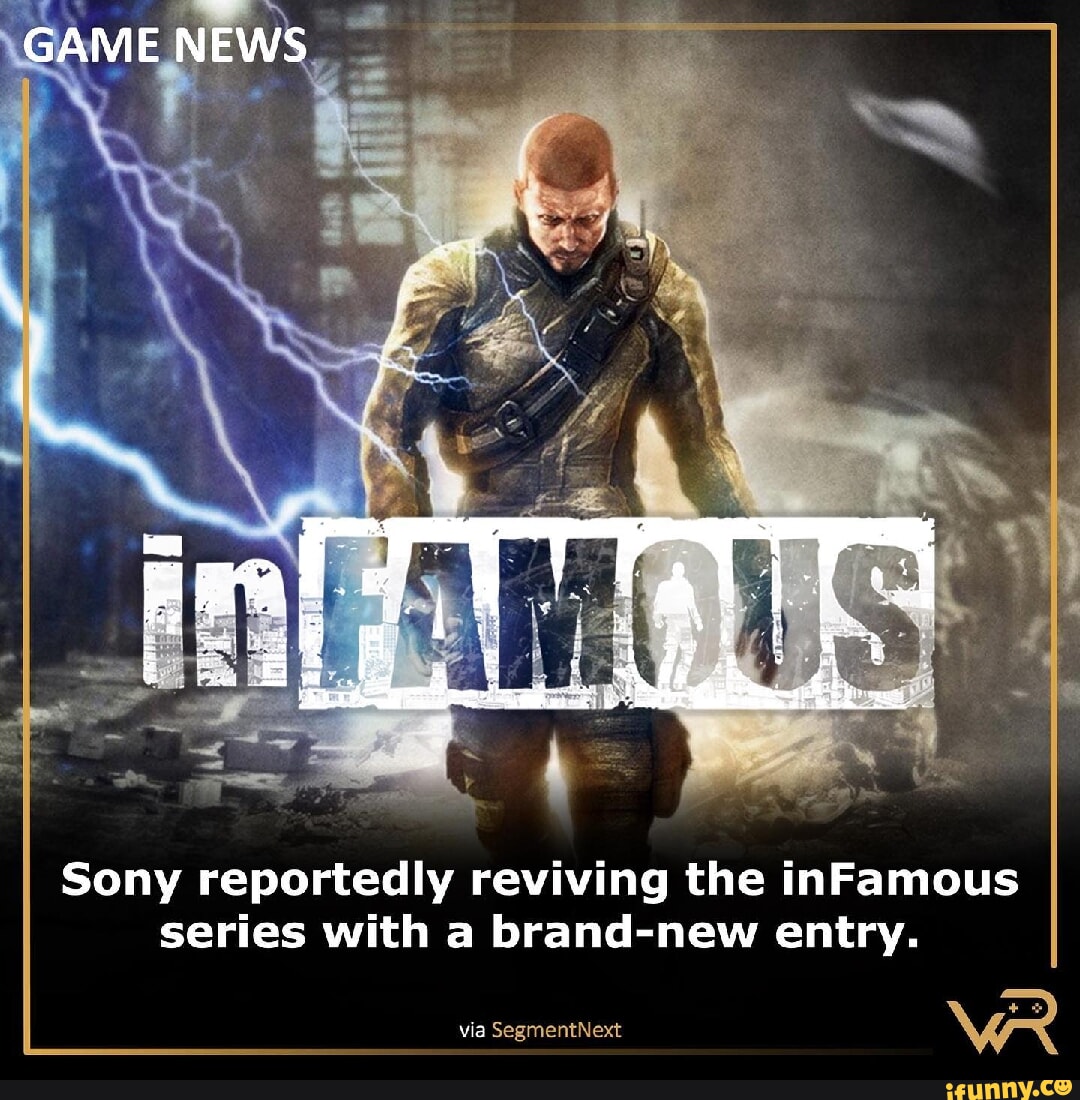 GAME NEWS Sony reportedly reviving the inFamous series with a brand-new ...