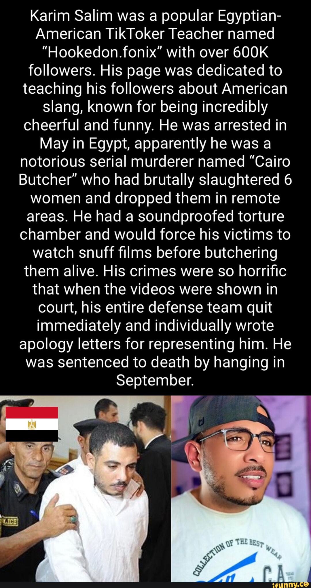 Karim Salim was a popular Egyptian- American TikToker Teacher named ...