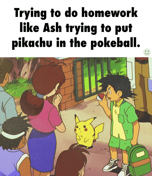 Pokemon Homework Memes
