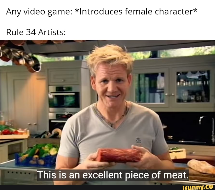 Any video game: *Introduces female character* Rule 34 Artists: This is ...