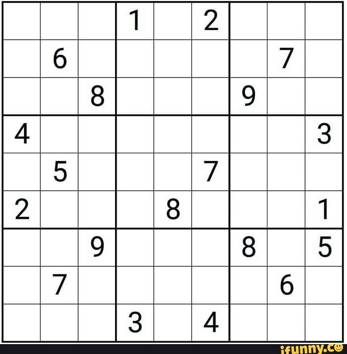 Sudoku memes. Best Collection of funny Sudoku pictures on iFunny