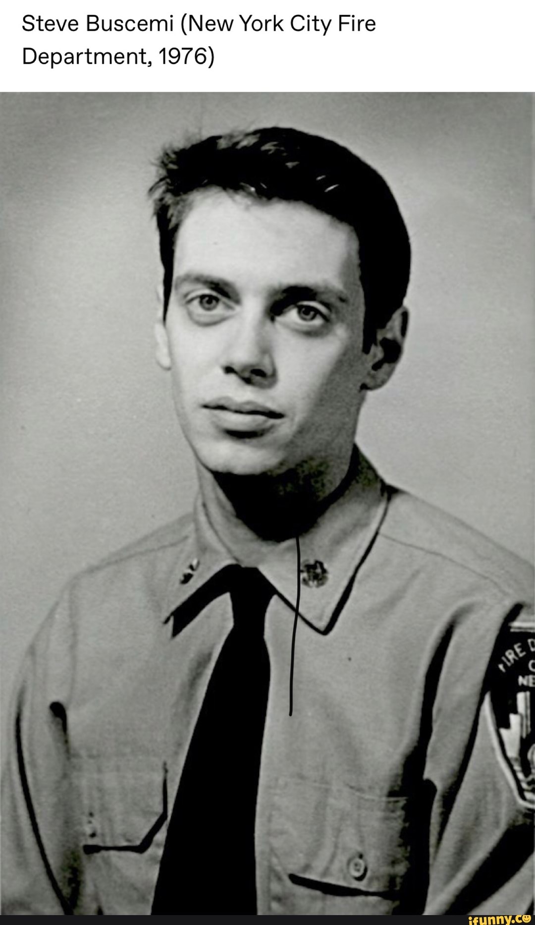 Steve Buscemi (New York City Fire Department, 1976) - iFunny