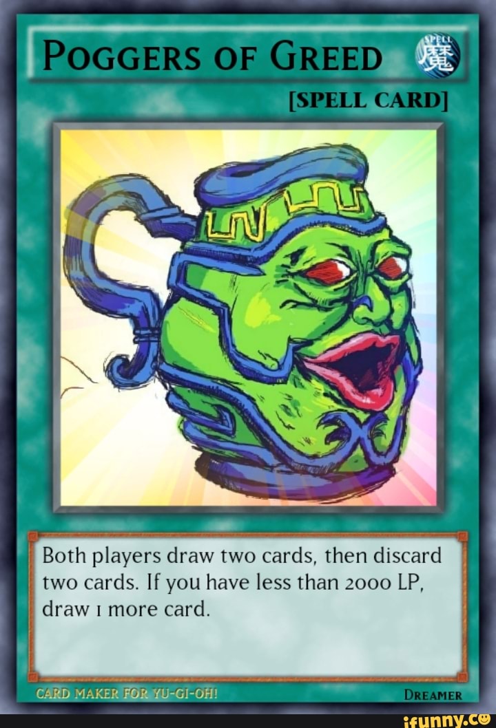 Both players draw two cards, then discard two cards. If you have less ...