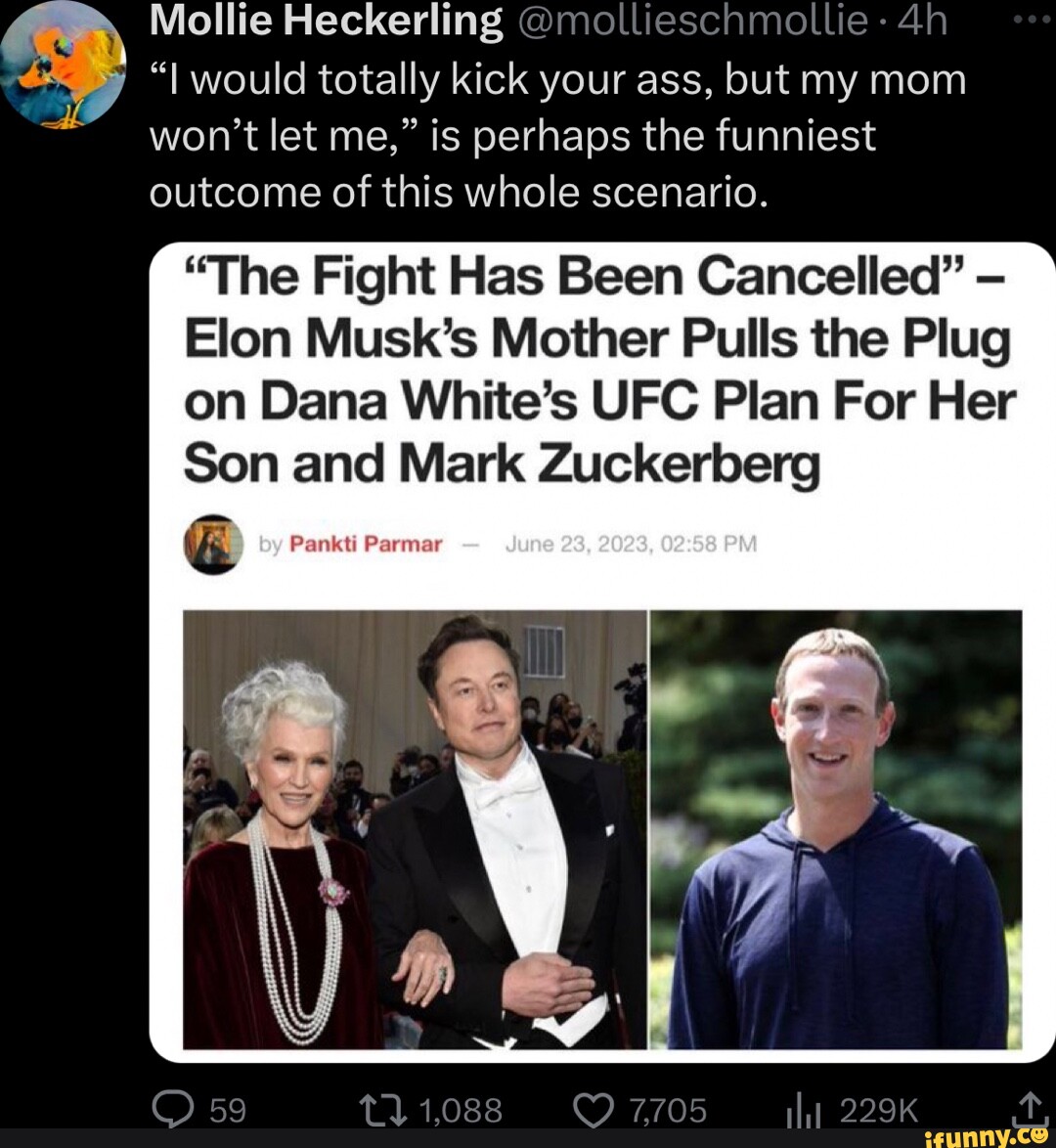 Mollie Heckerling "I would totally kick your ass, but my mom won't let ...