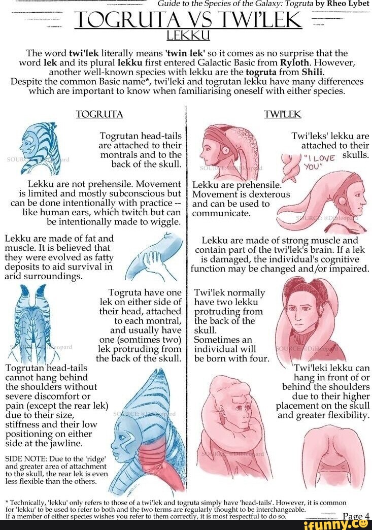 Guide to the Species of the Galaxy: fogruta by Kheo Lybet TOGRUTA VS ...