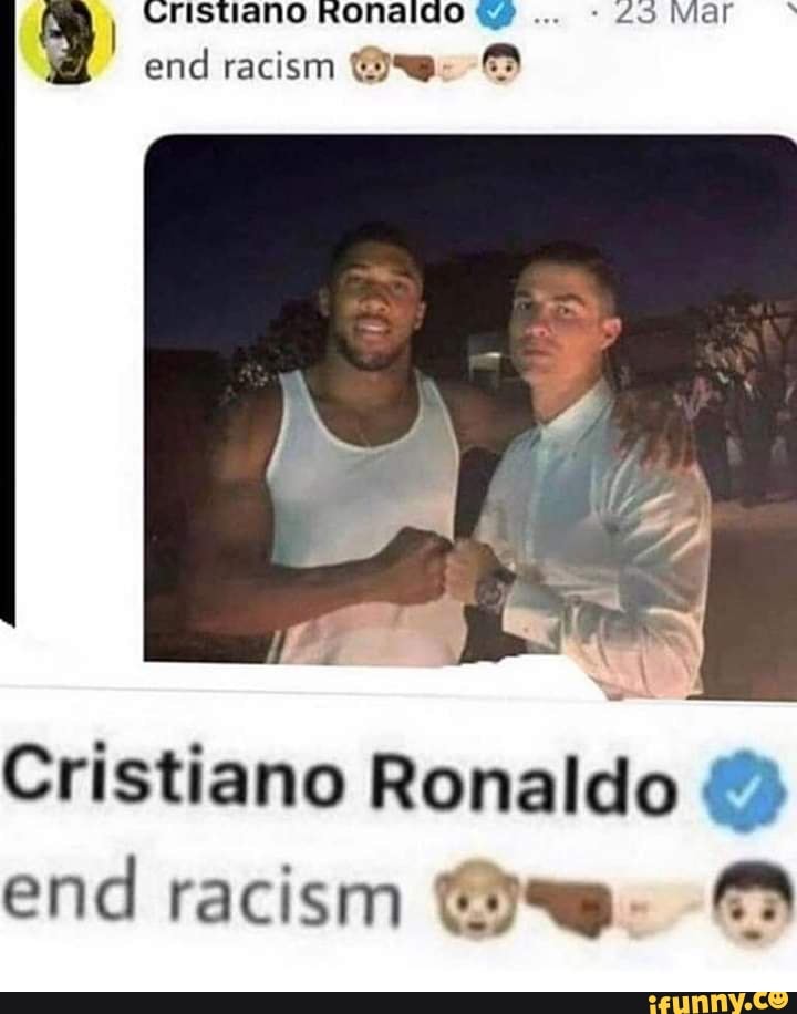 Cristiano Ronaldo © end racism Be: O Cristiano Ronaldo ® end racism Be ...