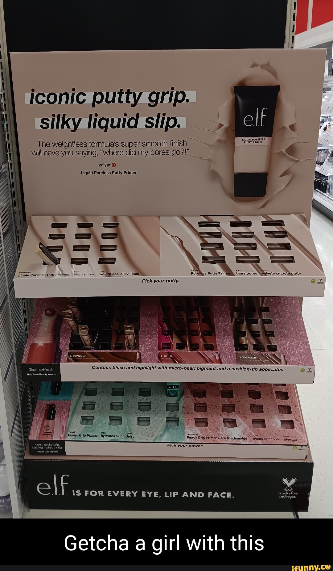 Iconic putty grip. silky liquid slip. The weightless formula's super ...