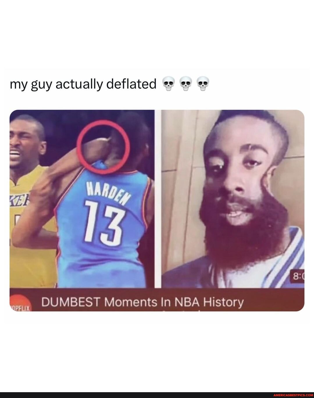 Looking back, that elbow from ron artest was INSANE 💀💀💀 (via ...