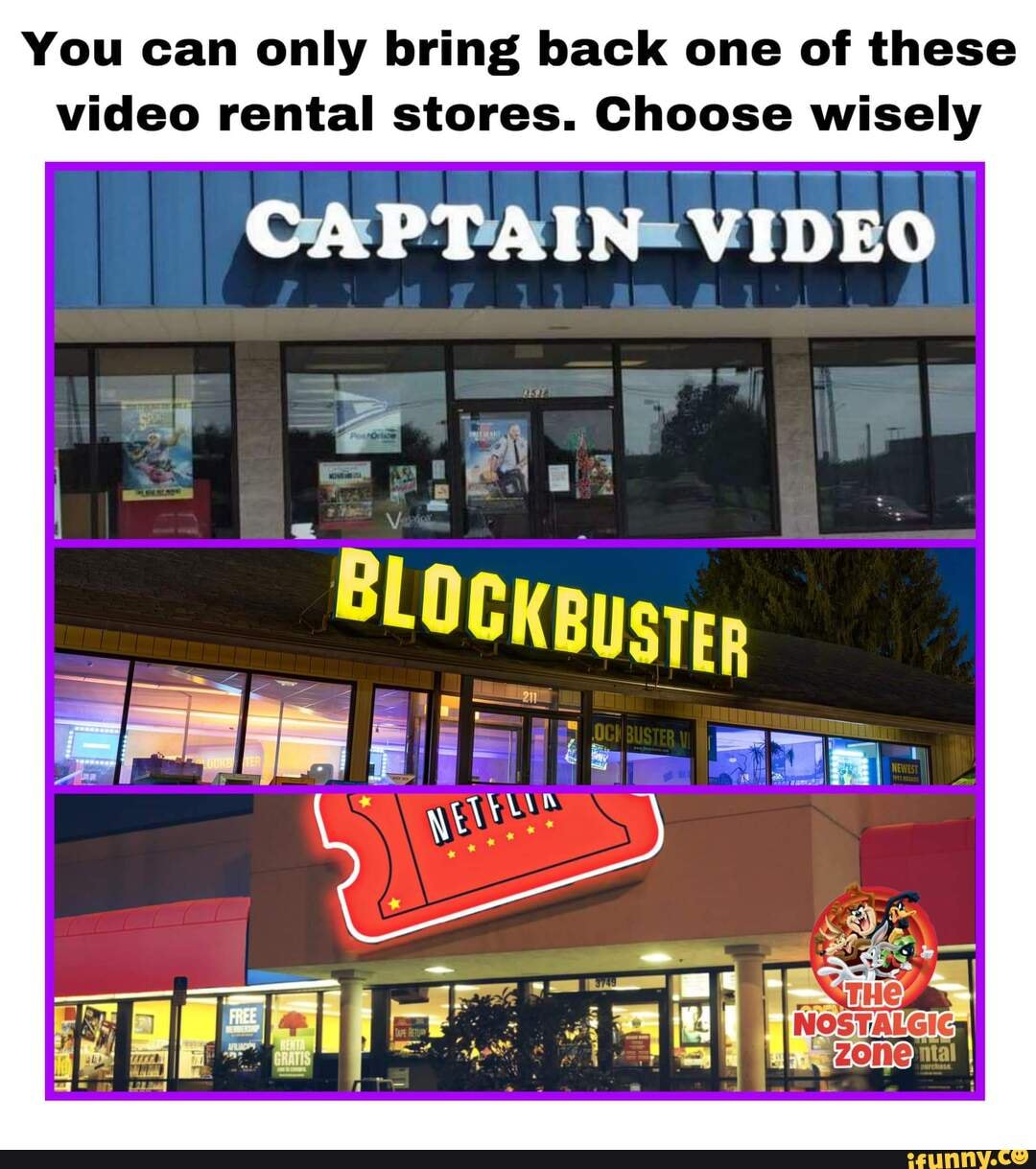 Blockbuster - You can only bring back one of these video rental stores ...