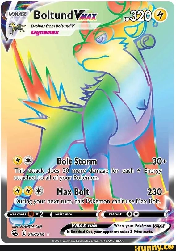 Vax" Boltund Warax Evolves from Boltund V for 'When your PokEmon VMAX ...