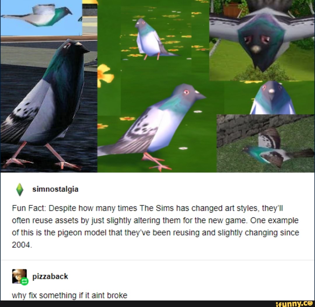 Fun Fact: Despite how many times The Sims has changed an styles. they ...