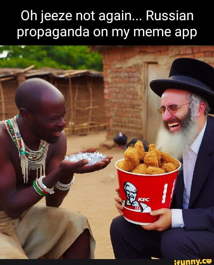 Oh jeeze not again... Russian propaganda on my meme app - iFunny