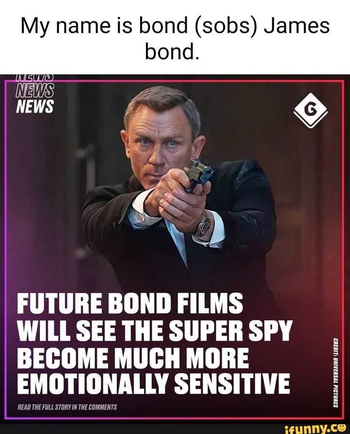 Jamesbond memes. Best Collection of funny Jamesbond pictures on iFunny