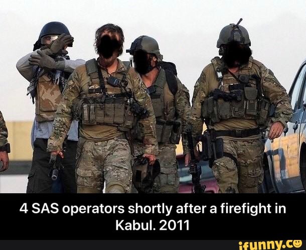 4 SAS operators in Kabul, 2011 - 4 SAS operators shortly after a ...